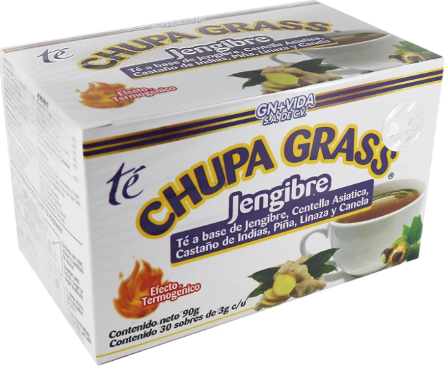 Chupa Grass Jengibre Te 30 sobres 3g cu GN+ - Nutricosta Chupa Grass Jengibre Te 30 sobres 3g cu GN+ - Nutricosta